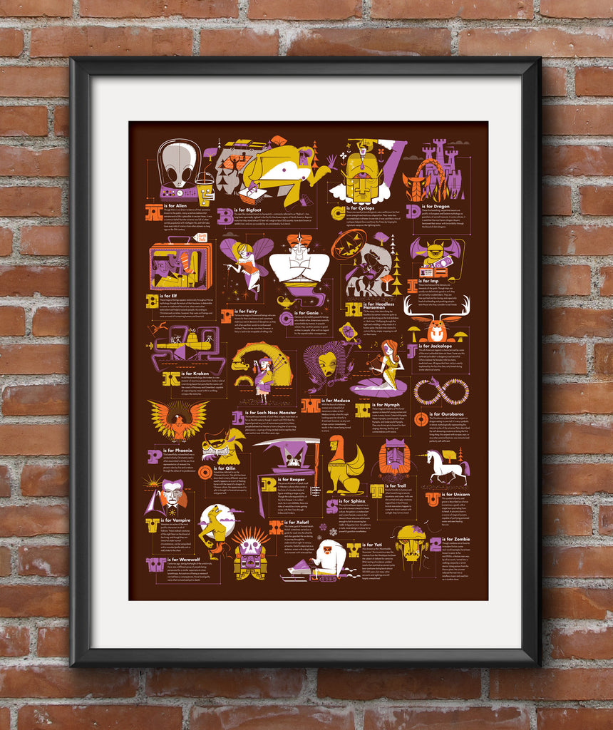 Mythical Alphabet – 55 Hi's