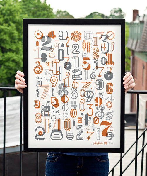 Numbers 2 Poster – 55 Hi's